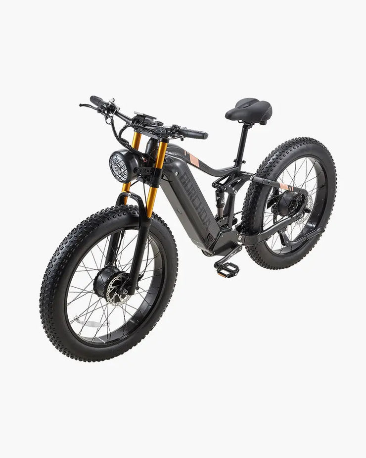 BURCHDA HC26 MAX 2000W Fat Tire Dual Motor Electric bike – burchda-ebike