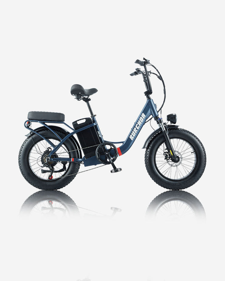 BURCHDA U8 Step-Thru Electric Bike — Fat Tire & Long Range – burchda-ebike