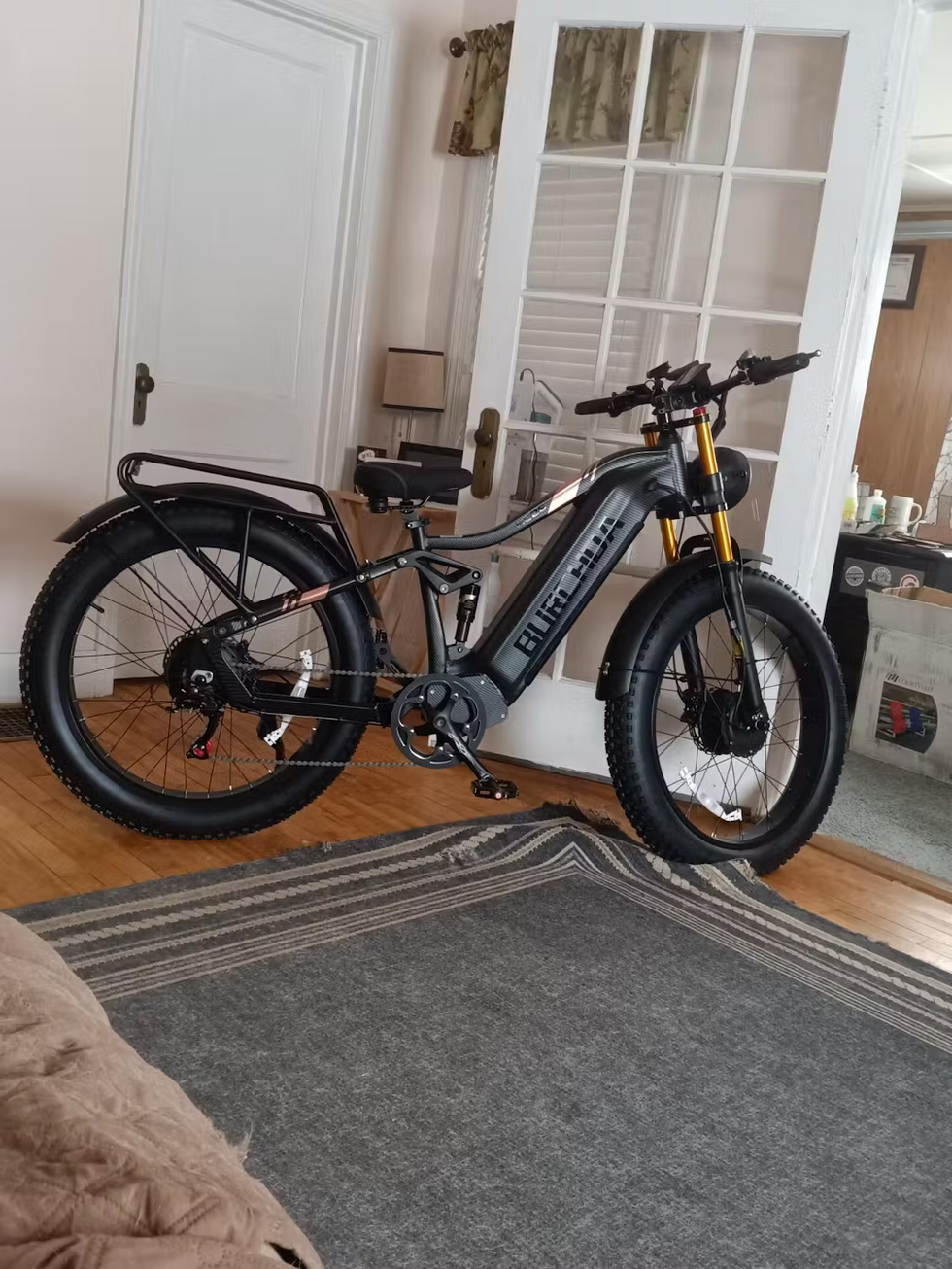 BURCHDA HC26 MAX 2000W Fat Tire Dual Motor Electric bike – burchda-ebike
