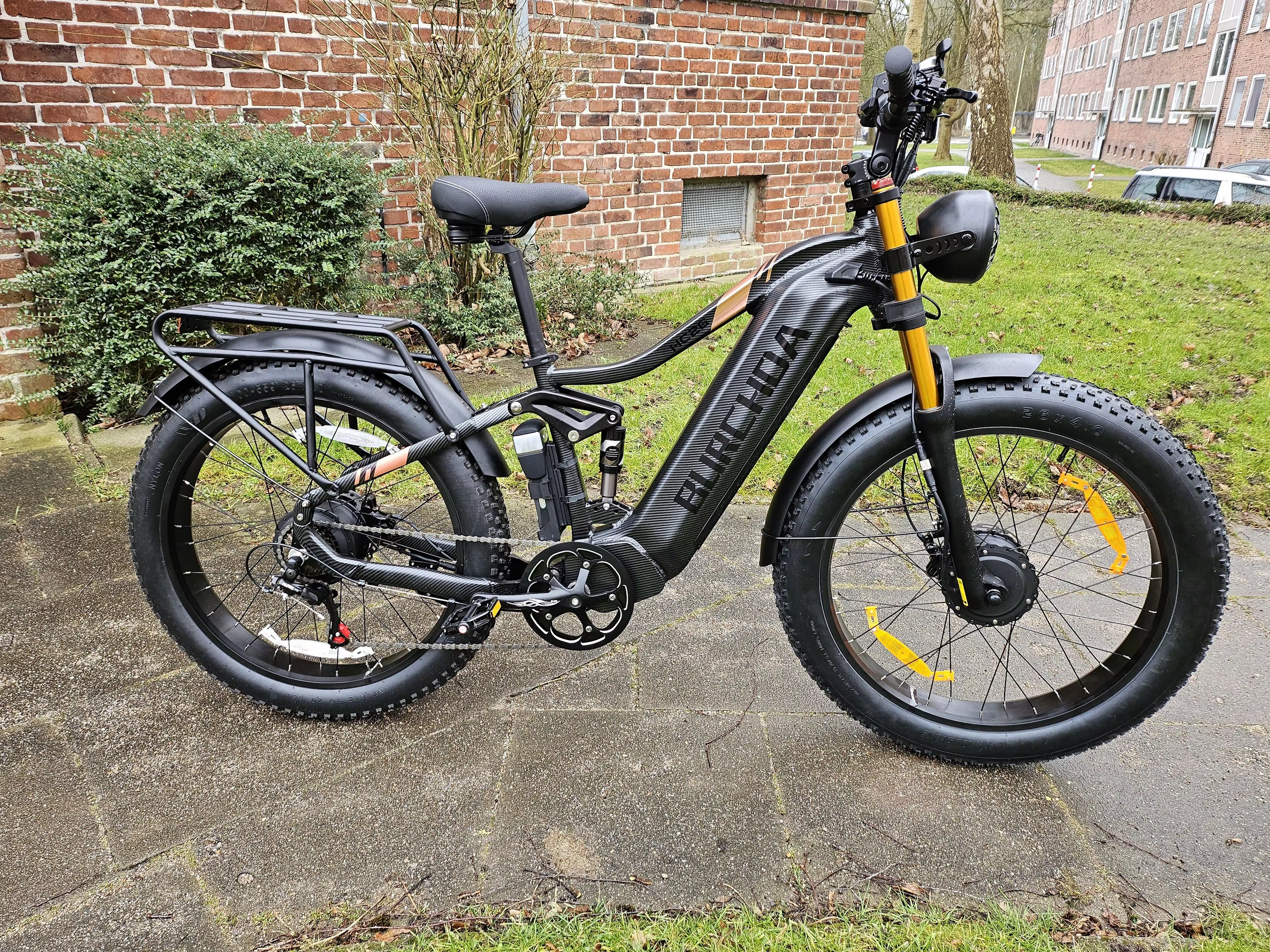 BURCHDA HC26 MAX 2000W Fat Tire Dual Motor Electric bike – burchda-ebike