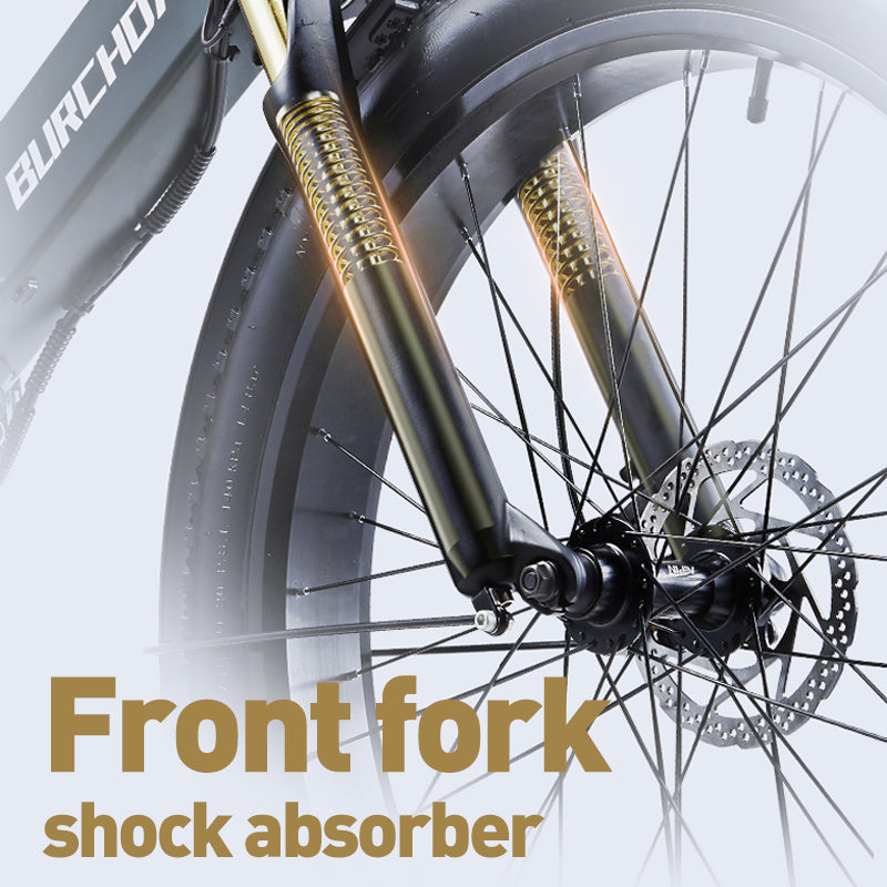 BURCHDA R5 PRO 1000W folding fat tire electric bike for adults ...